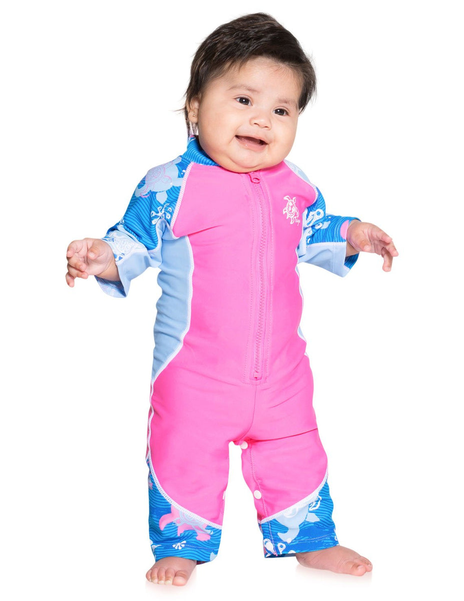 Low Tide One Piece Sunsuit - Pink Wave – Tuga & Family of Brands