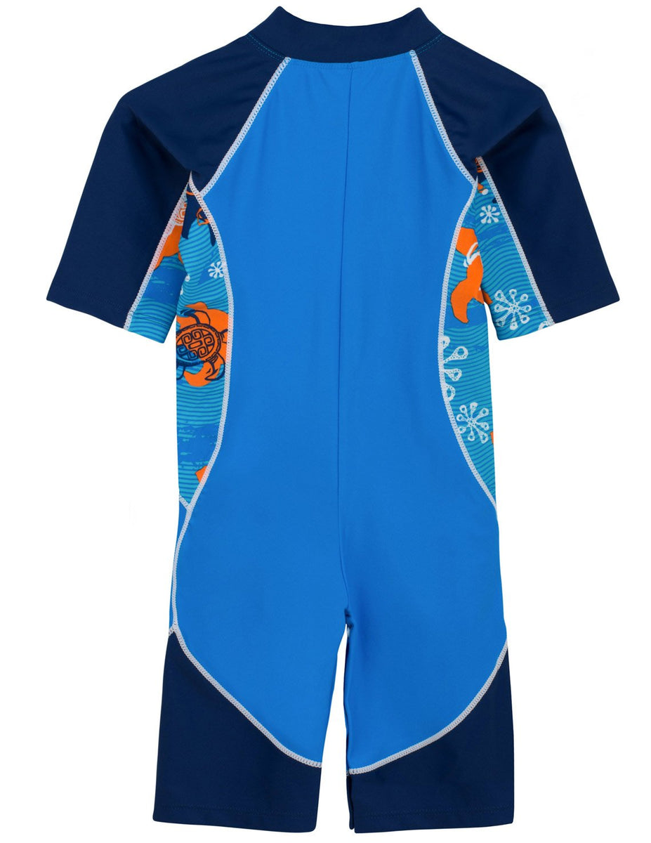 Low Tide One Piece Sunsuit - Blue Roller – Tuga & Family of Brands