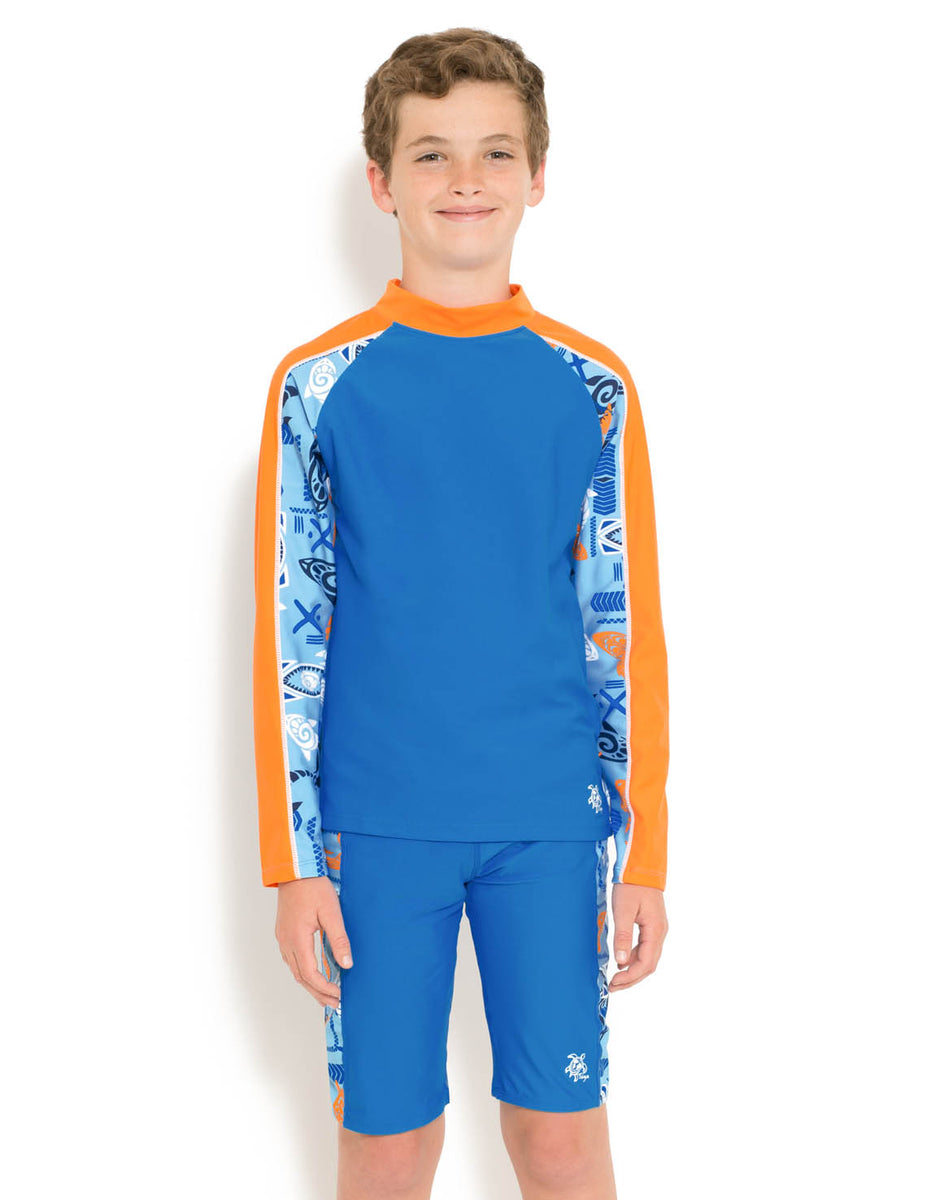 Tube Long Sleeve Rash Guard - Lagoon – Tuga & Family of Brands